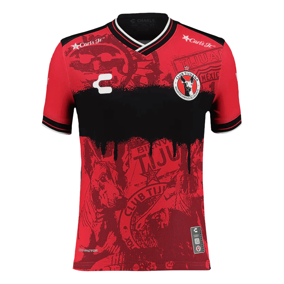 Club Tijuana Home Soccer Jersey 2025/26 | FansJerseyHub